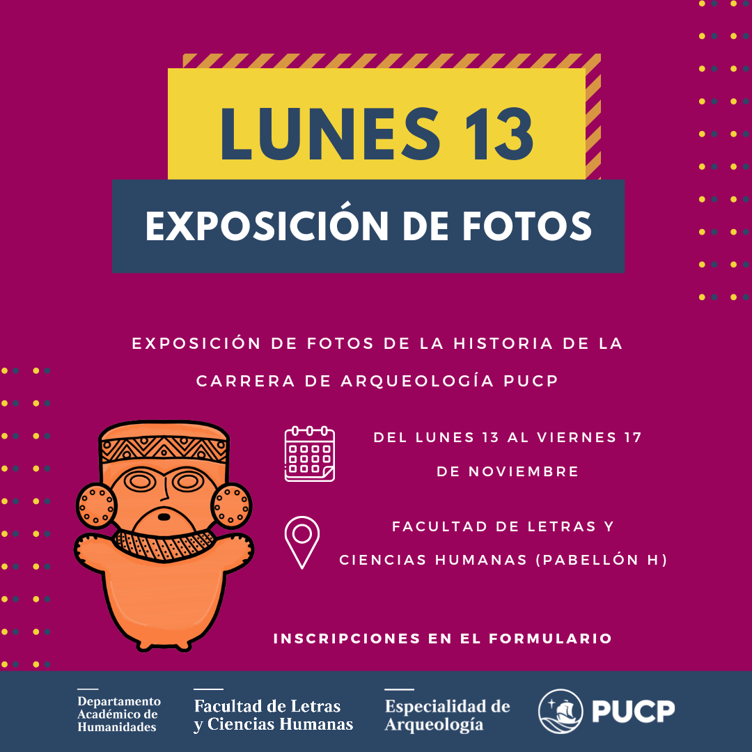 Semana de Arqueología PUCP - Agenda